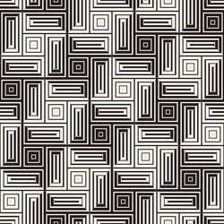 Seamless black and white lines pattern Royalty Free Vector