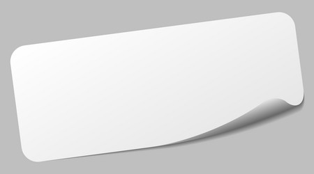 Terminated sticker terminated label Royalty Free Vector