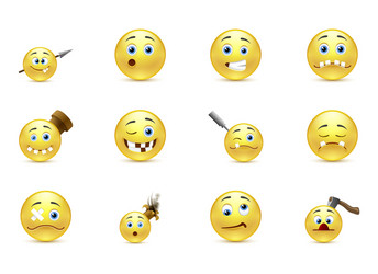 Smiley Emoticons Kids Vector Images (over 2,600)