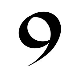 Gothic Numbers Numerals Vector Images (over 180)