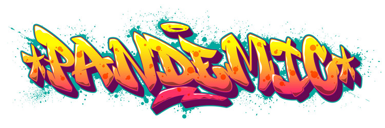 B boy font in old school graffiti style Royalty Free Vector