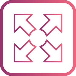 Dragging icon Royalty Free Vector Image - VectorStock