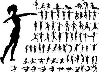 Girl Dance Vector Images (over 56,000)