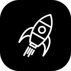 Induction project development icon with blue Vector Image