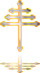 Maronite Cross Isolated Vector Images (4)