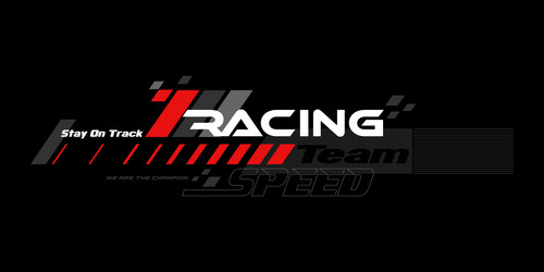 Racing Fonts Vector Images (over 10,000)