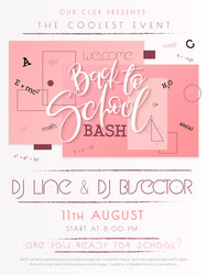 Bw new year poster template Royalty Free Vector Image