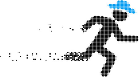 Pixel Runner Vector Images (over 190)