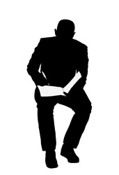 Accountant Suit Smart Vector Images (75)