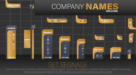 Signage System Vector Images (over 1,000)