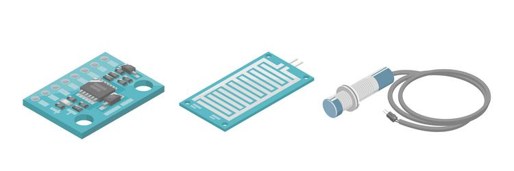 Arduino Touch Module Sensor Microcontroller Vector Image