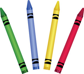 Blue Crayons Vector Images (over 4,500)