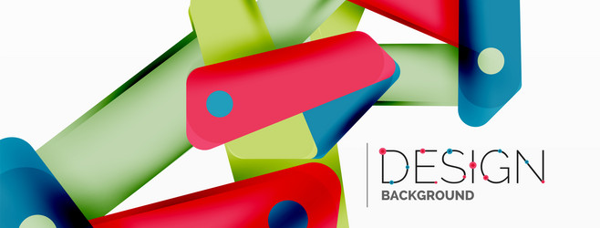 Tech minimal geometric wallpaper creative Vector Image