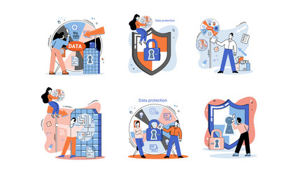 Privacy tools Royalty Free Vector Image - VectorStock