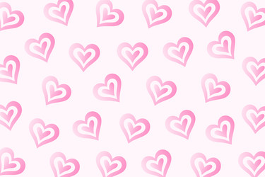 Simple and cute heart pattern wallpaper Royalty Free Vector