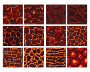 Cartoon Lava Texture Vector Images (over 480)