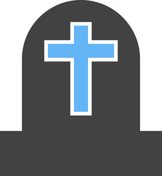 Tombstone with arabic sign grave gravestones Vector Image