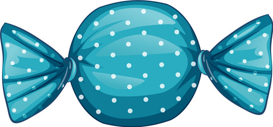 One piece candy on white background Royalty Free Vector