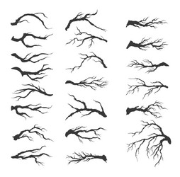 Liquid branches Royalty Free Vector Image - VectorStock