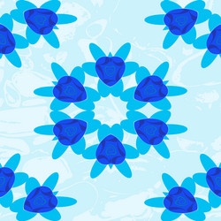 Blue ornament Royalty Free Vector Image - VectorStock