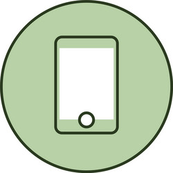 Phone call on a white background Royalty Free Vector Image