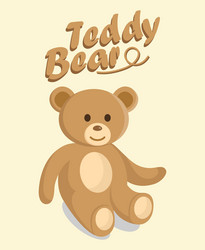 Cartoon teddy bear set Royalty Free Vector Image