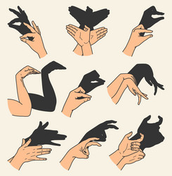 Shadow Puppet Hand Vector Images (over 140)