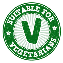 Suitable For Vegetarian Symbol