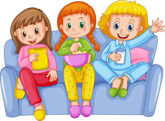 Slumber Party Vector Images (over 730)