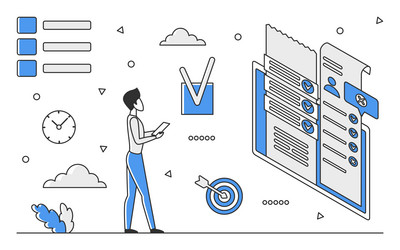 Shopping list Royalty Free Vector Image - VectorStock