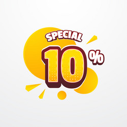 Special sale design template collection Royalty Free Vector