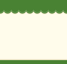 Cute blank mint color border for worksheet Vector Image