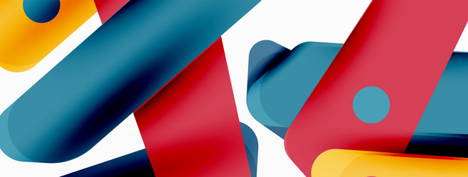 Tech minimal geometric wallpaper creative Vector Image