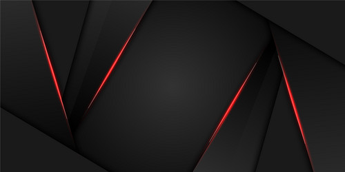 Abstract metallic red black frame layout modern Vector Image