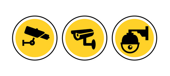 Recording sign icon red logo camera video Vector Image