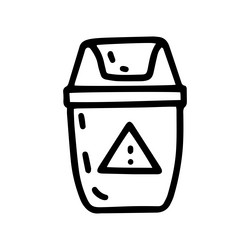 Hazardous Waste Bin Vector Images (over 1,000)