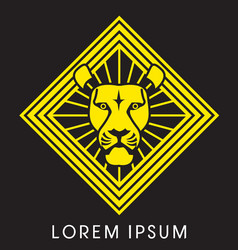 Lion Boss Head Vector Images (43)