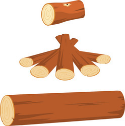 Log theme collection 1 Royalty Free Vector Image