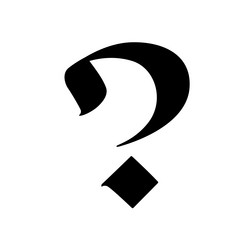 Question Mark Gothic Vector Images (12)