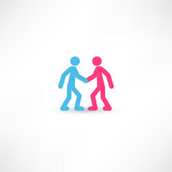 Two People Talking Drawing Vector Images (over 610)