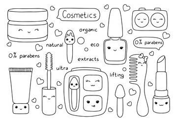 Free Printable Makeup Coloring Pages