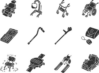 Special Needs Icons Vector Images (over 600)