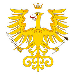 Herald heraldic shield and heraldry vintage Vector Image