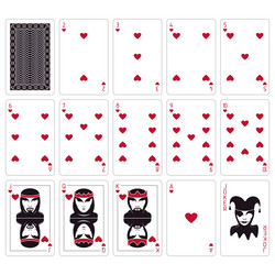 Symbols of playing cards Royalty Free Vector Image