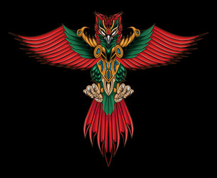 Garuda Batik Vector Images (58)