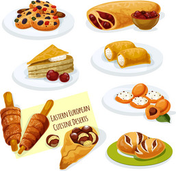 Middle eastern cuisine Royalty Free Vector Image