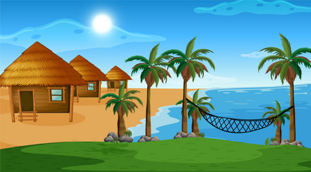 Beach Royalty Free Vector Image - VectorStock