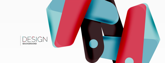 Tech minimal geometric wallpaper creative Vector Image