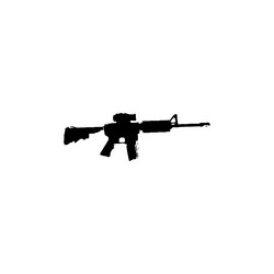 M4 Rifle Vector Images (over 120)