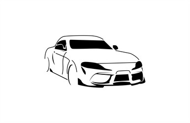 Toyota Supra Vector Images (19)